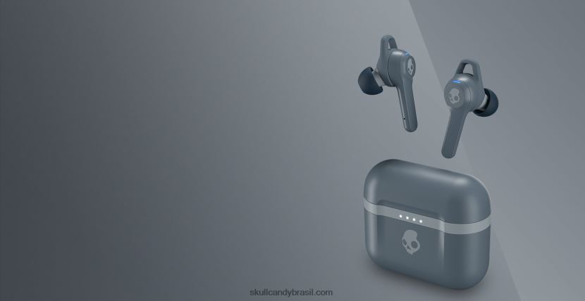 True Freedom Amplified Indy Evo True Wireless Earbuds cinza frio ...